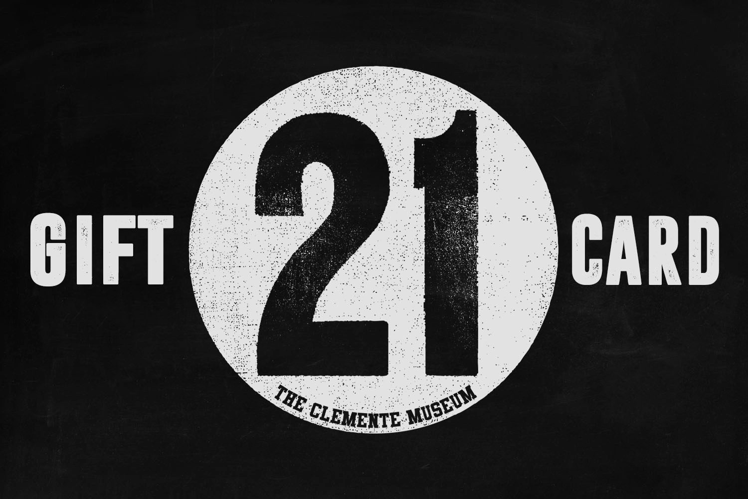 Clemente Museum Gift Card - Clemente Museum