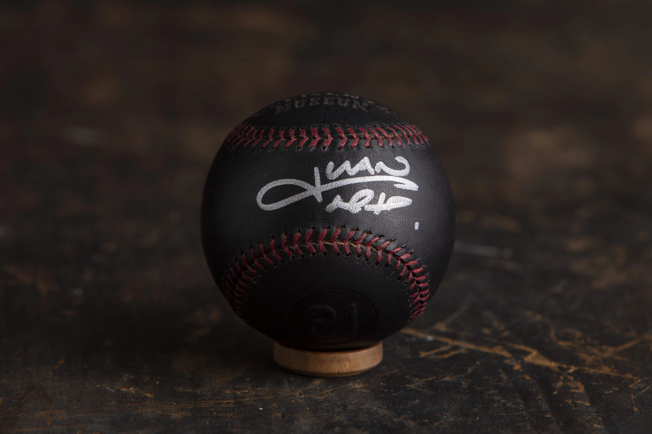 Juan Soto Autographed Custom Clemente Museum Baseball - Clemente Museum