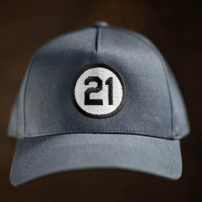 Navy Clemente 21 Hat - Black/White - Clemente Museum